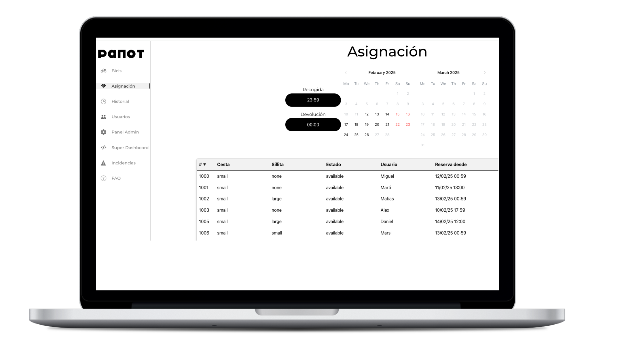 Panot B2B - Panot Mobility